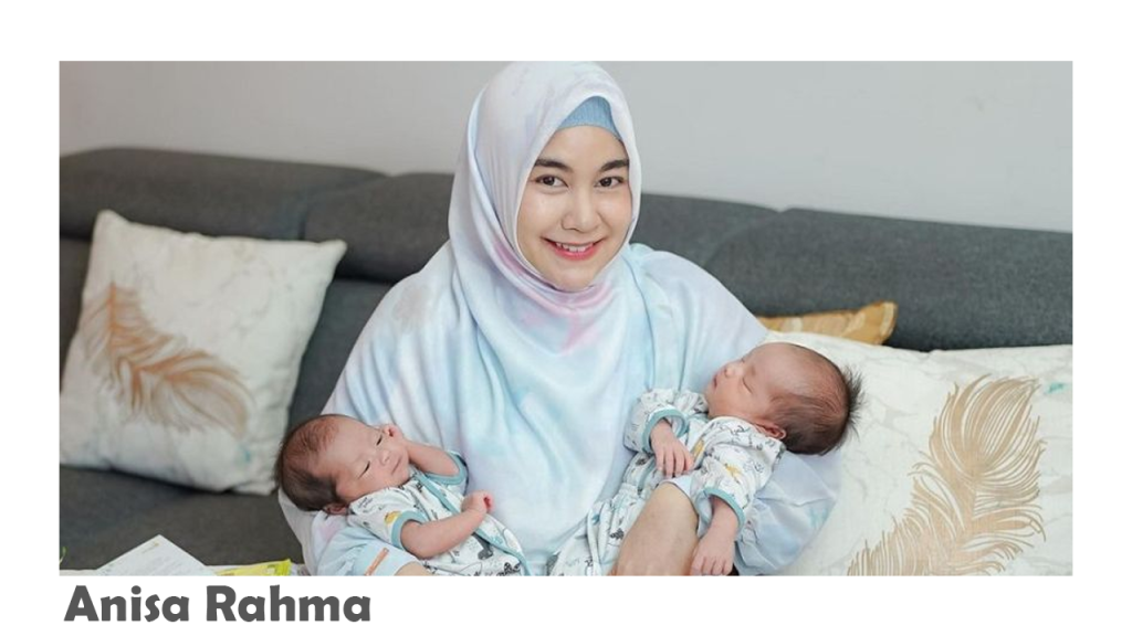 Anisa Rahma Ungkap Nama dan Paras Cantik Menggemaskan Bayi Kembarnya