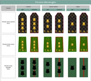 Begini Ternyata Urutan Pangkat TNI Mulai Dari Terendah Sampai Tertinggi ...